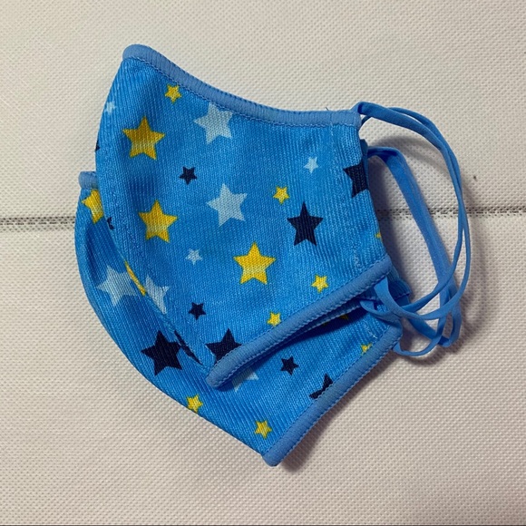 Norwex | Accessories | 2 Norwex Reusable Kids Face Masks Blue Stars ...